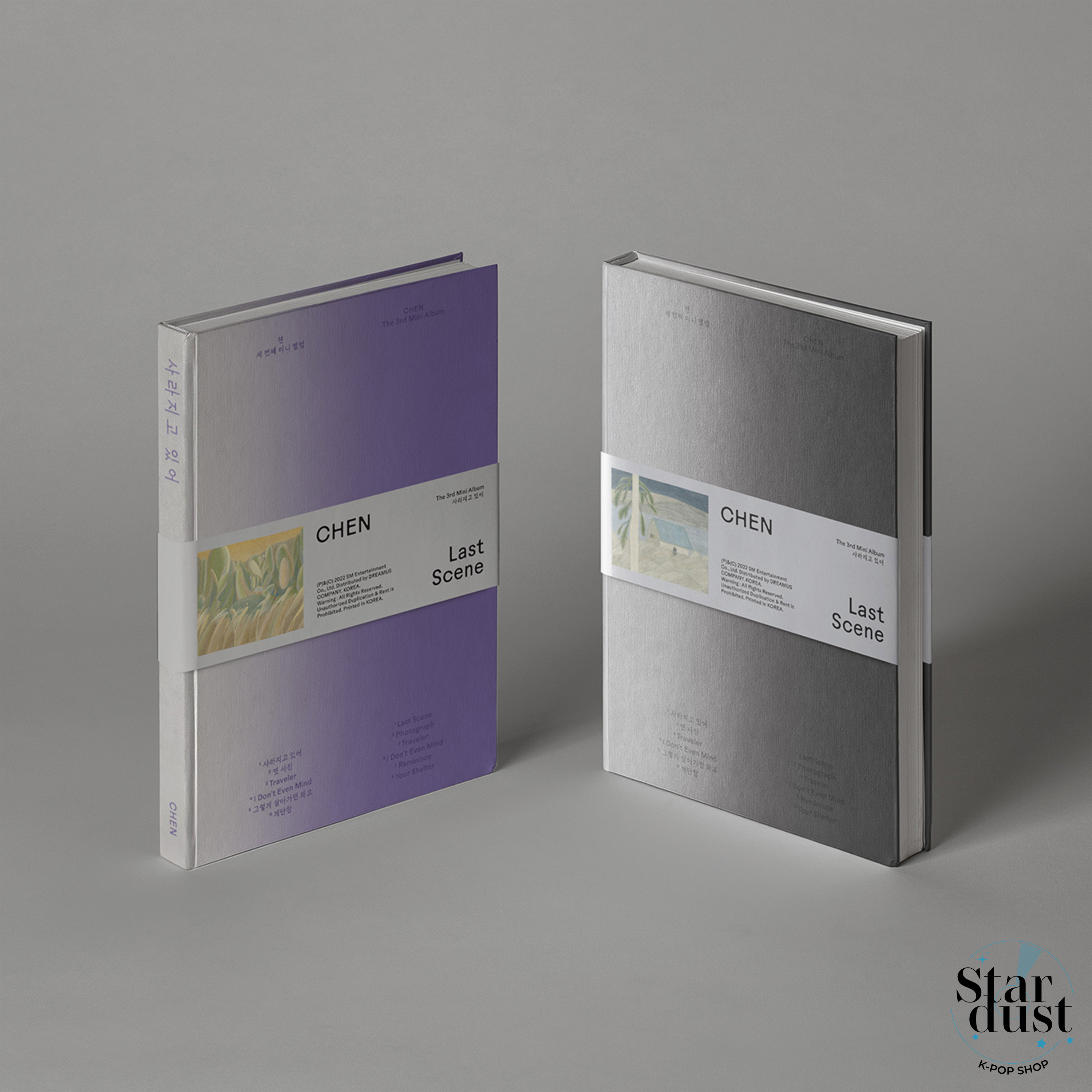 CHEN - LAST SCENE [3rd Mini Album] Photobook Ver. + POSTER – Stardust K ...
