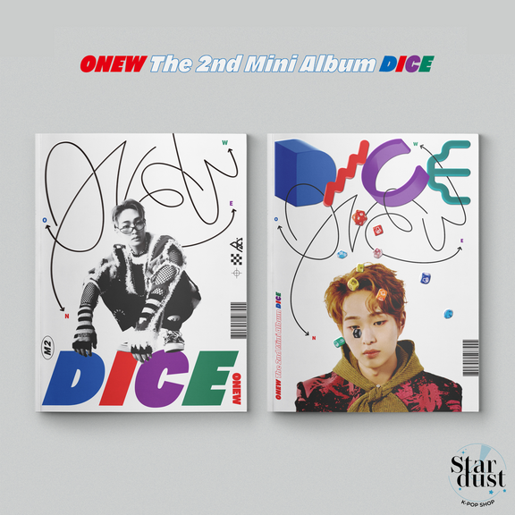 ONEW - DICE [2nd Mini Album] Photobook Ver. - Stardust K-pop Shop - Album